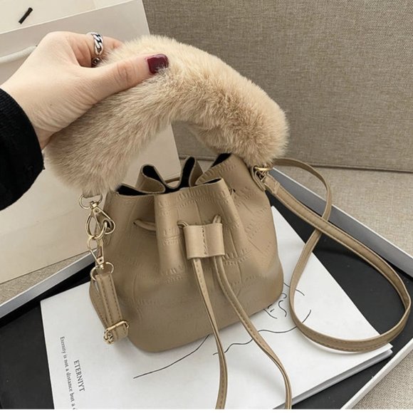 Bags | Womens Mini Fur Crossbody Bag | Poshmark
